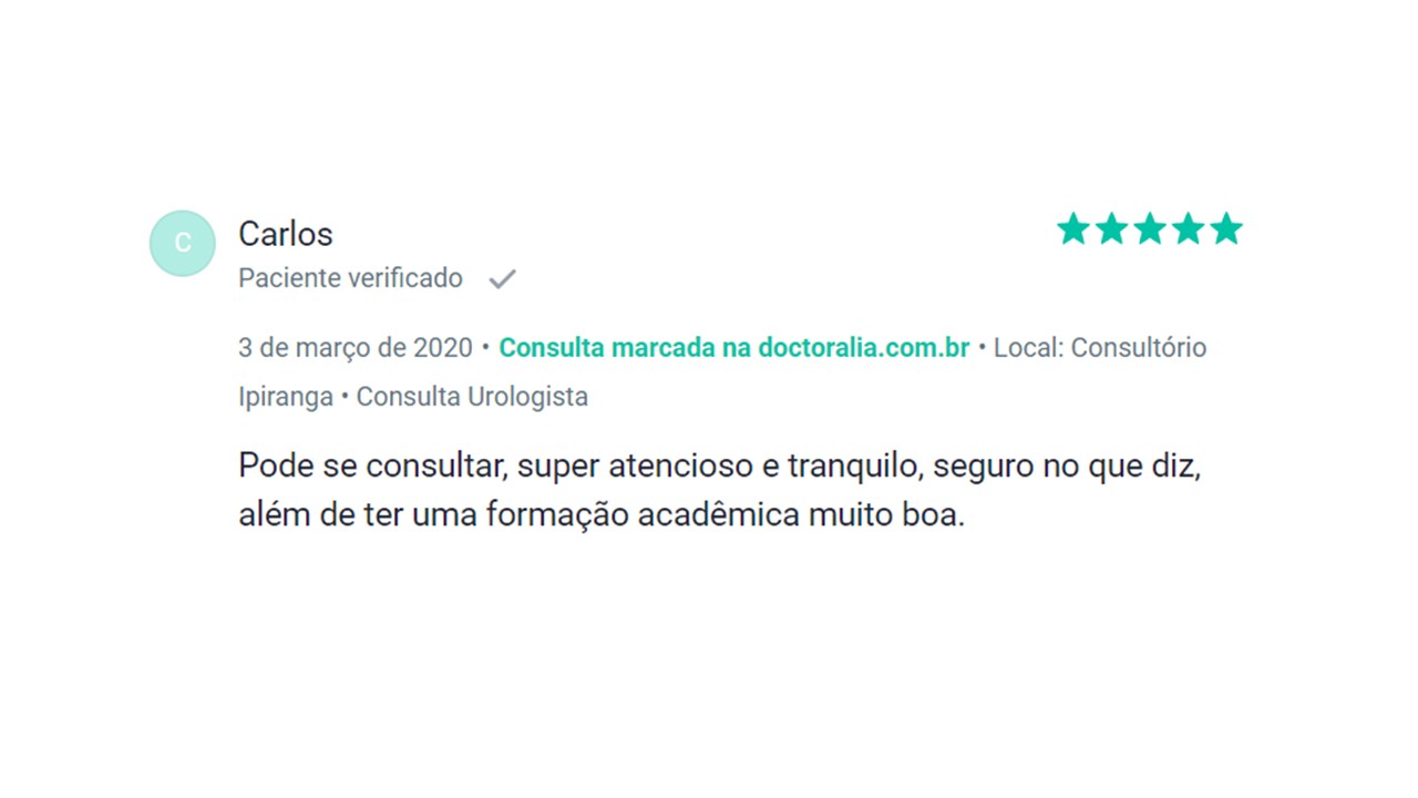 O Urologista - Dr Giovanni Marchini