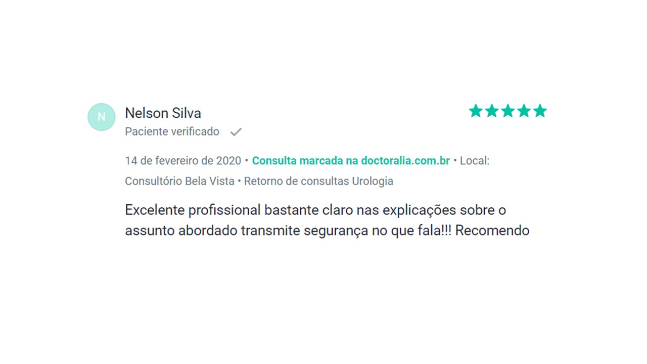 O Urologista - Dr Giovanni Marchini